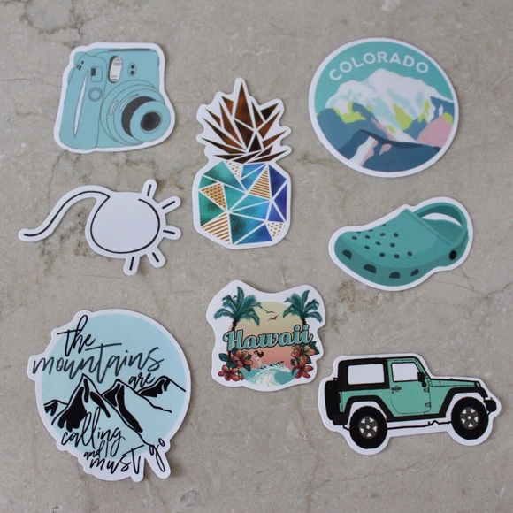 Other | Hawaii Crocs Jeep Life Sticker Pack | Poshmark